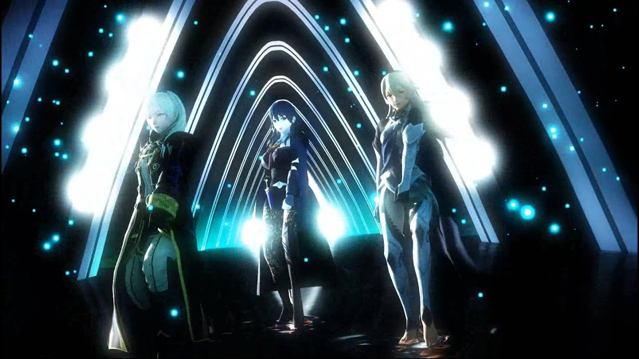MMD Fire Emblem Gimme×Gimme Robin Byleth Corrin ルフレ ベレス カムイ - YouTube