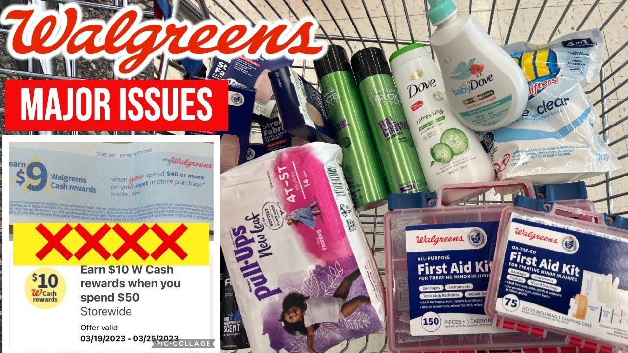 Walgreens $55 FREE MERCH + BOOSTERS ISSUES - YouTube