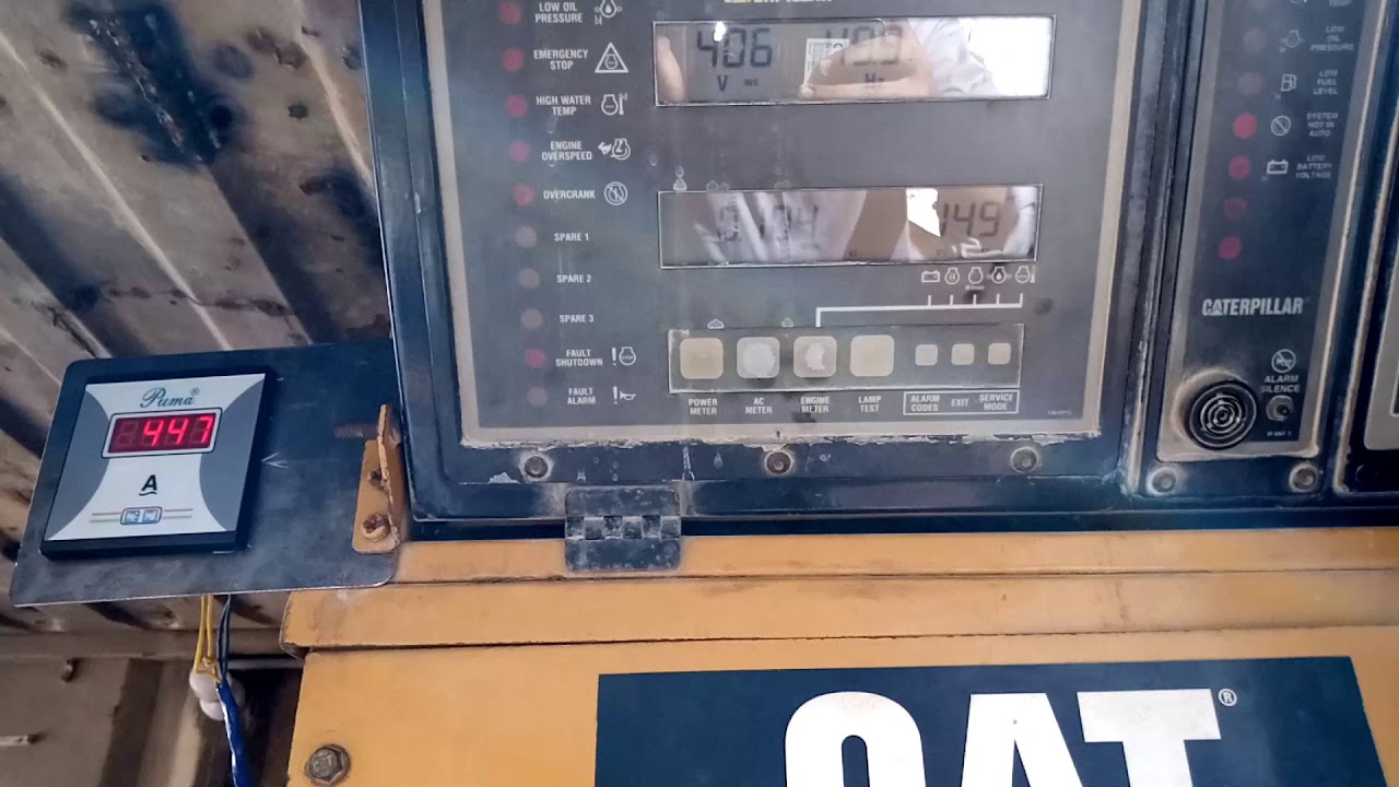 EMCP-2 CAT-3412 - YouTube