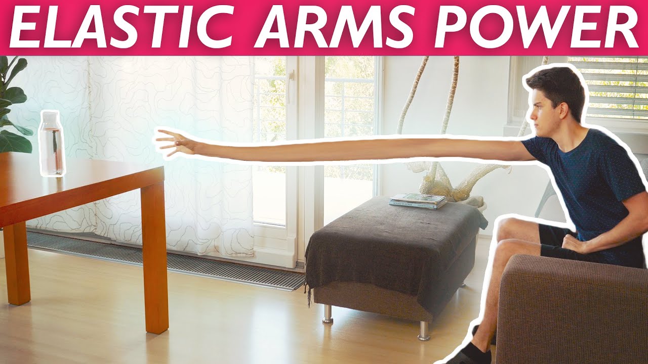 Using ELASTIC ARMS SUPERPOWER!⚡ - YouTube