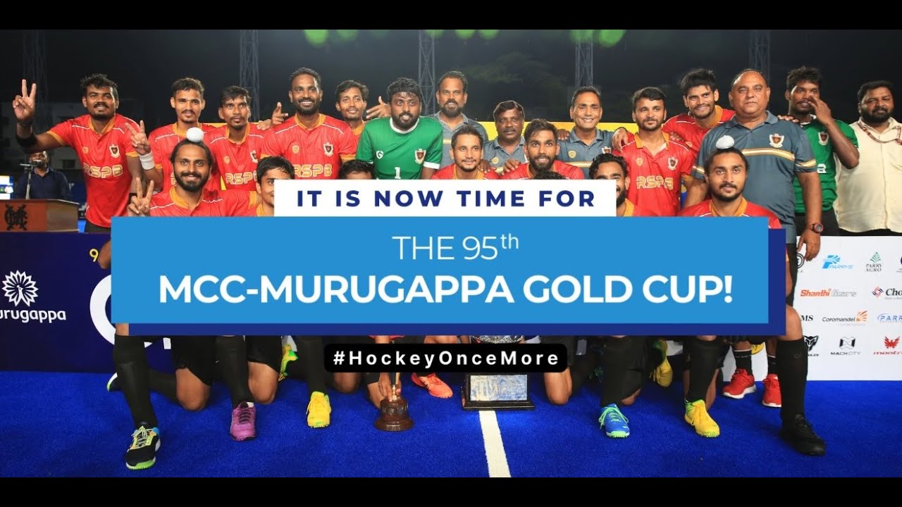 The All-India MCC-Murugappa Gold Cup Hockey Tournament: A Legacy of ...