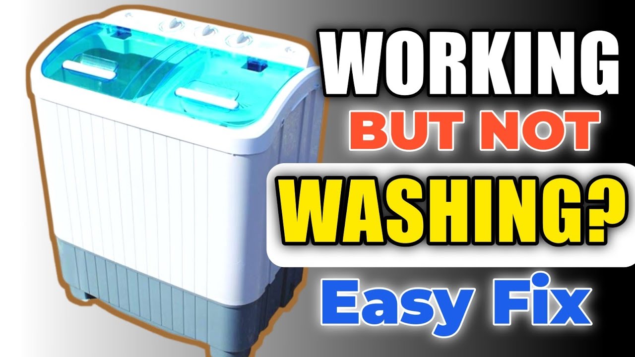 Washing Machine Not Spinning? Easy DIY Fix for Twin Tub Top Loader ...