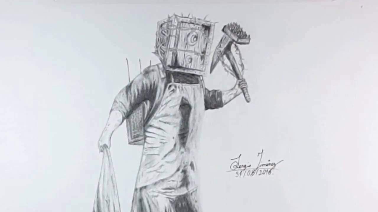 Resident Evil Executioner Drawing