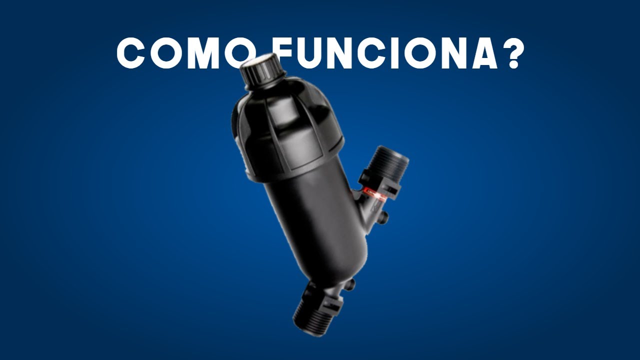 Como funciona Filtro de Disco para Irrigação - YouTube