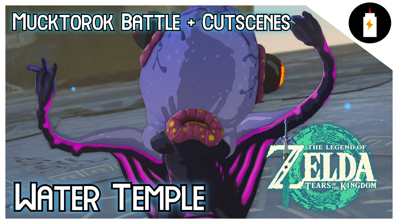 Legend Of Zelda Tears Of The Kingdom | Water Temple Boss Mucktorok ...