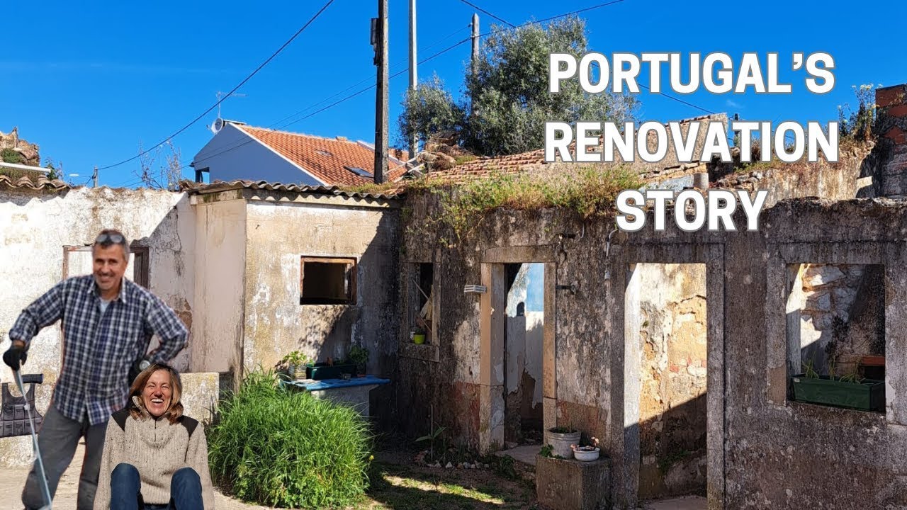 TIMELAPSE RENOVATION | ABANDONED HOMESTEAD TRANSFORMATION IN PORTUGAL ...