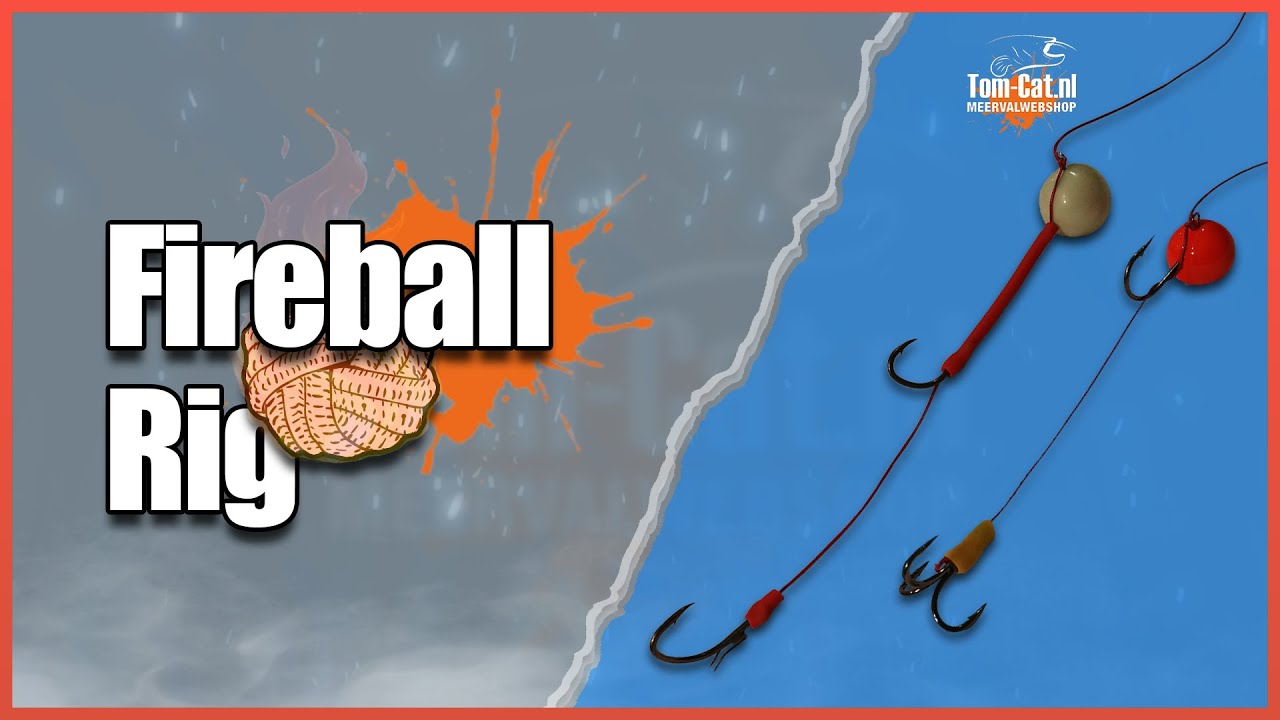 Fireball Montage maken voor het meervalvissen: dood / levend aas en ...