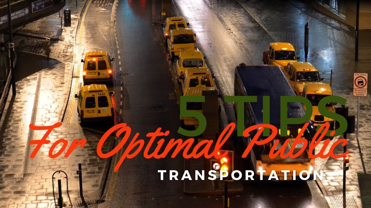 5 Tips for Optimal Public Transportation. #CommuteHacks # ...