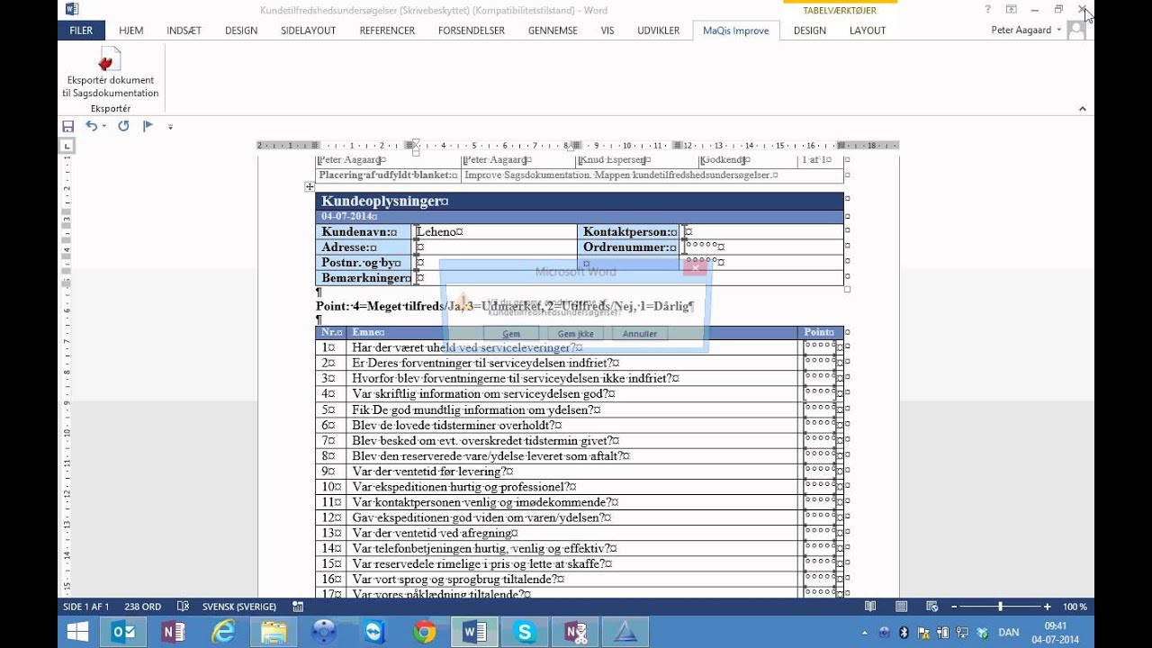 Improve - Microsoft Office Connector - YouTube