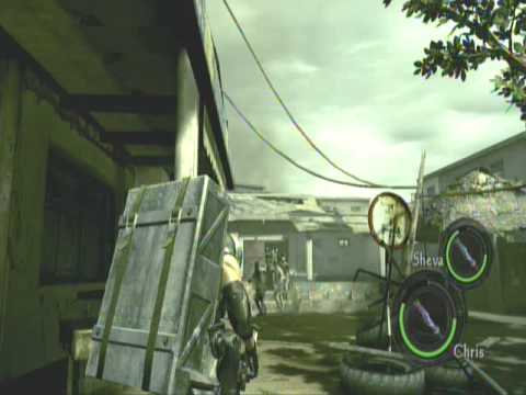 Resident Evil 5-[knife/stun rod]RUN2-1(PART3)_惡靈古堡5-[小刀/電擊棒]RUN2-1 ...