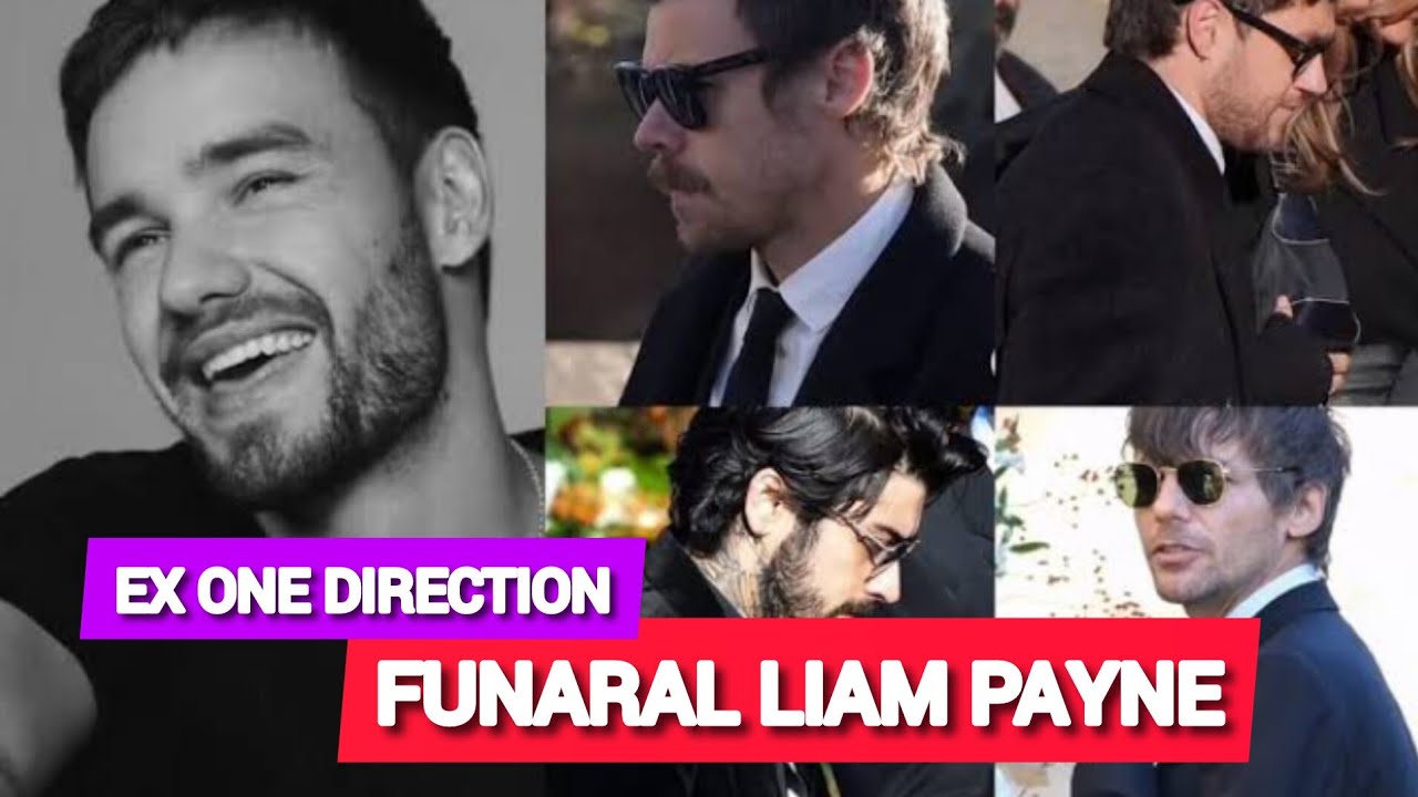 Ex Integrantes de One Direction Llegan Al Funeral De LIAM PAYNE | VÍDEO ...