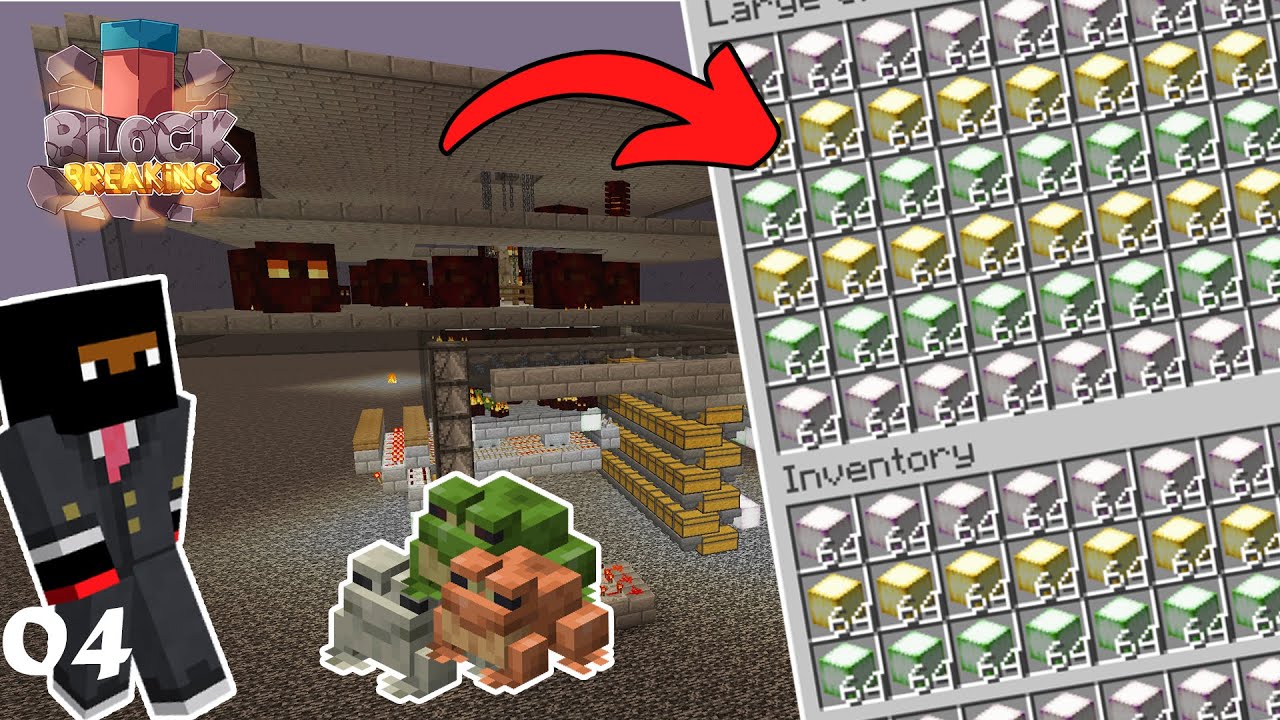 I Built an OP Frog light Farm in Minecraft - BlockBreaking S2: Episode ...