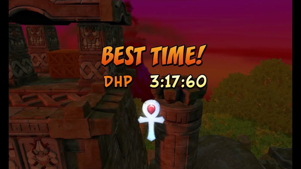 Crash Bandicoot - Sunset Vista - Platinum Time Trial Relic (3:17:60 ...