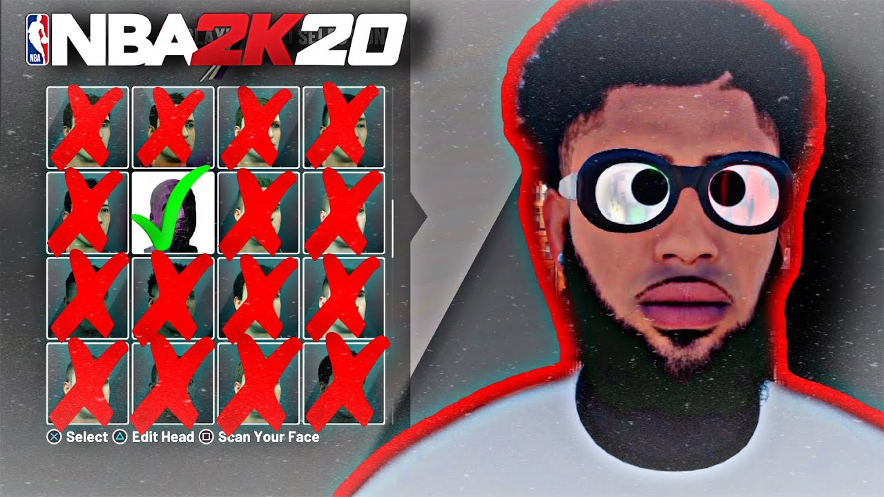 *NEW* DRIPPY FACE CREATION TUTORIAL IN NBA 2k20! COMP STAGE FACE ...
