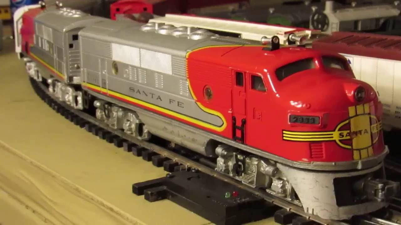 RETRO Lionel Santa Fe #2353's BLAZE the Ties!!! Still The Best Train ...