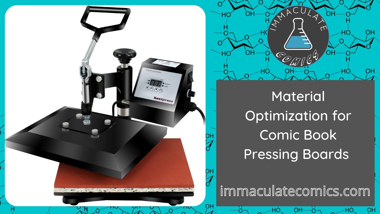 Optimizing the metal to use in comic book pressing boards using JMP ...
