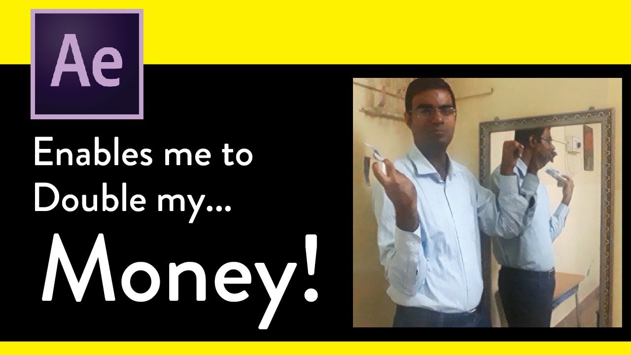 Money Mirror Magic Trick | Adobe After Effects | ALLSTARGRAPHICS - YouTube