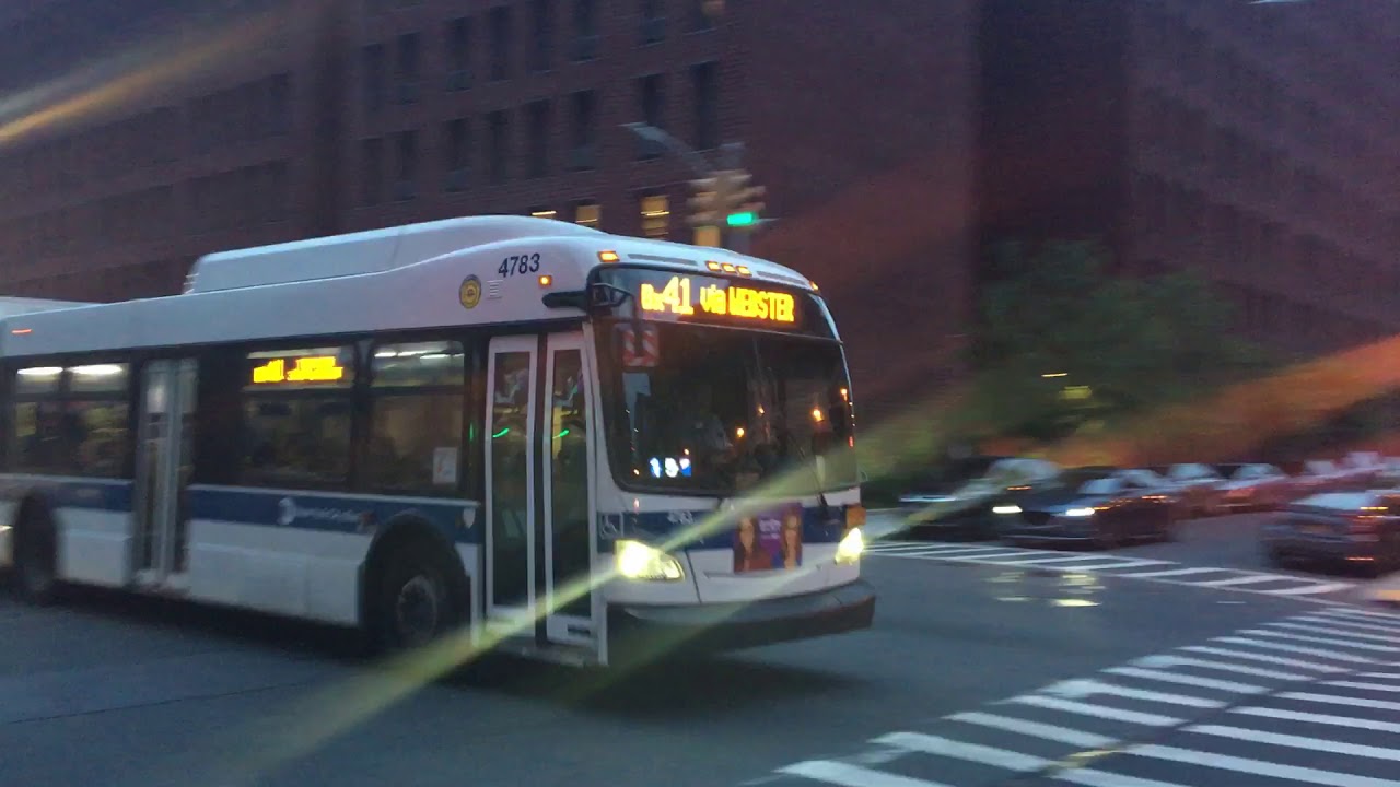 MTA NYC Bus New Flyer XD60/XN60 #4783/1029 Bx41/Bx36 - YouTube