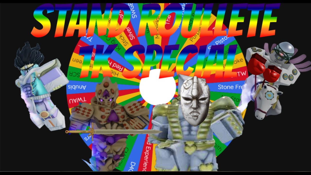 [YBA] STAND ROULETTE + An Actual Voice Reveal (1K SPECIAL VIDEO) - YouTube