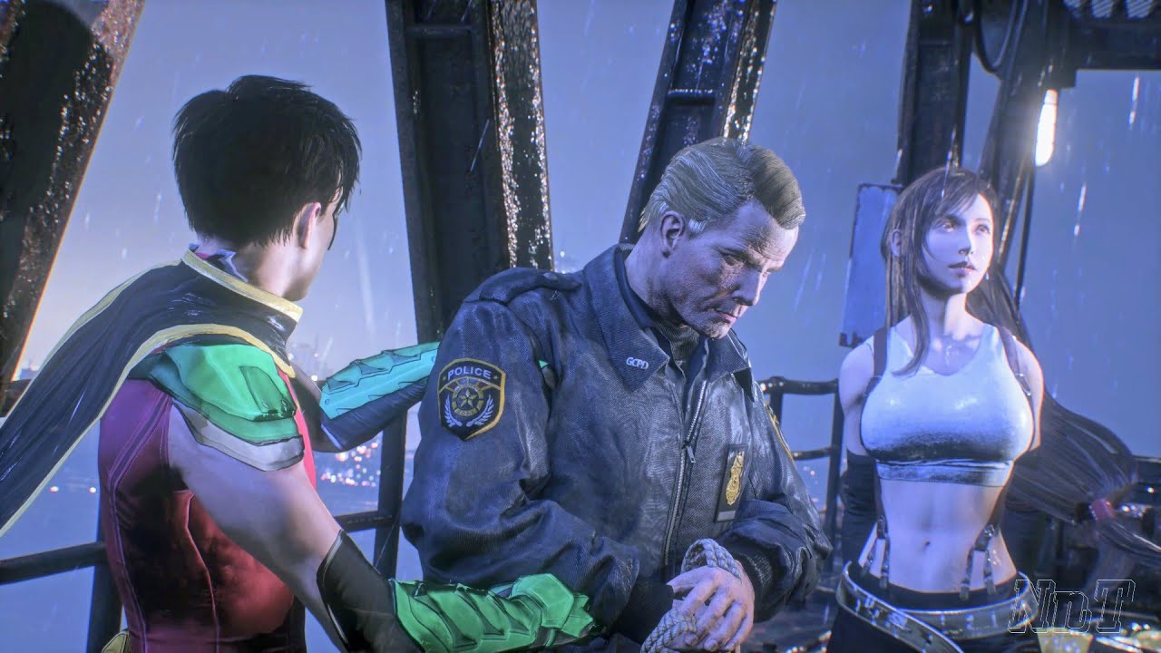 BATMAN ARKHAM KNIGHT: Playing Tifa as Batgirl Mod Edition - YouTube