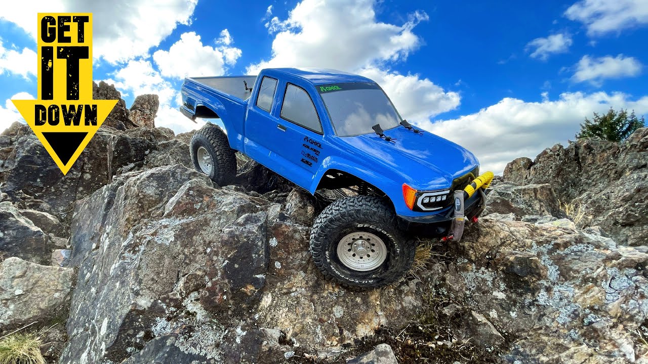 Axial Base Camp with smaller wheels . How did it go? #AxialRacing # ...