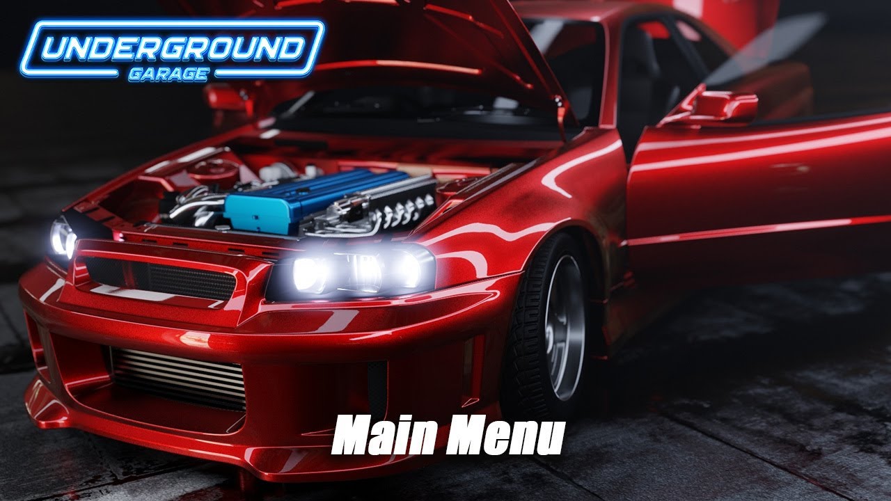 Underground Garage | Main Menu Example - YouTube