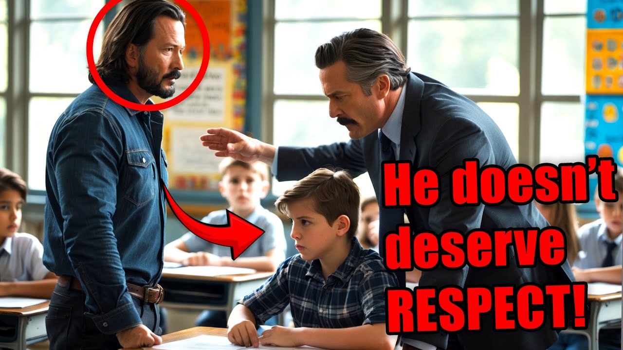 Teacher Humiliates Poor Student – Keanu Reeves Steps In and Stuns the ...