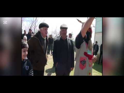 Xucbala kəndində Novruz bayramı ilə əlaqədar  kəndirbazların çıxışı (2016) çəkiliş Elçin Məmmədov