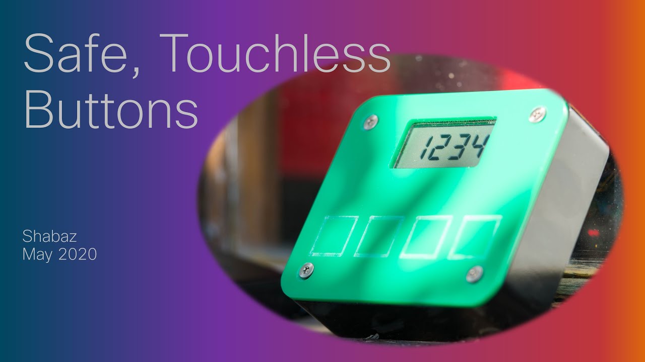 Open Source Safe Contactless Buttons - YouTube
