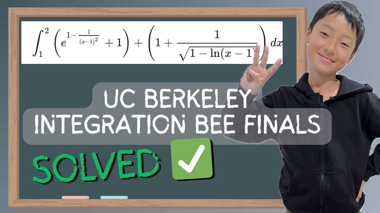 solving ANOTHER UC BERKELEY INTEGRATION BEE!! (2020 Question 3) - YouTube