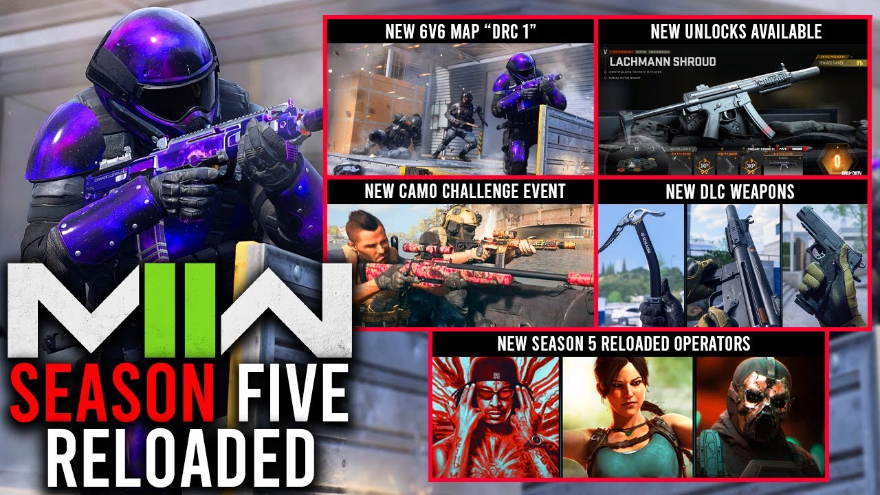 EARLY MW2 Season 5 Reloaded Update Download & Gameplay Preview REVEALED ...
