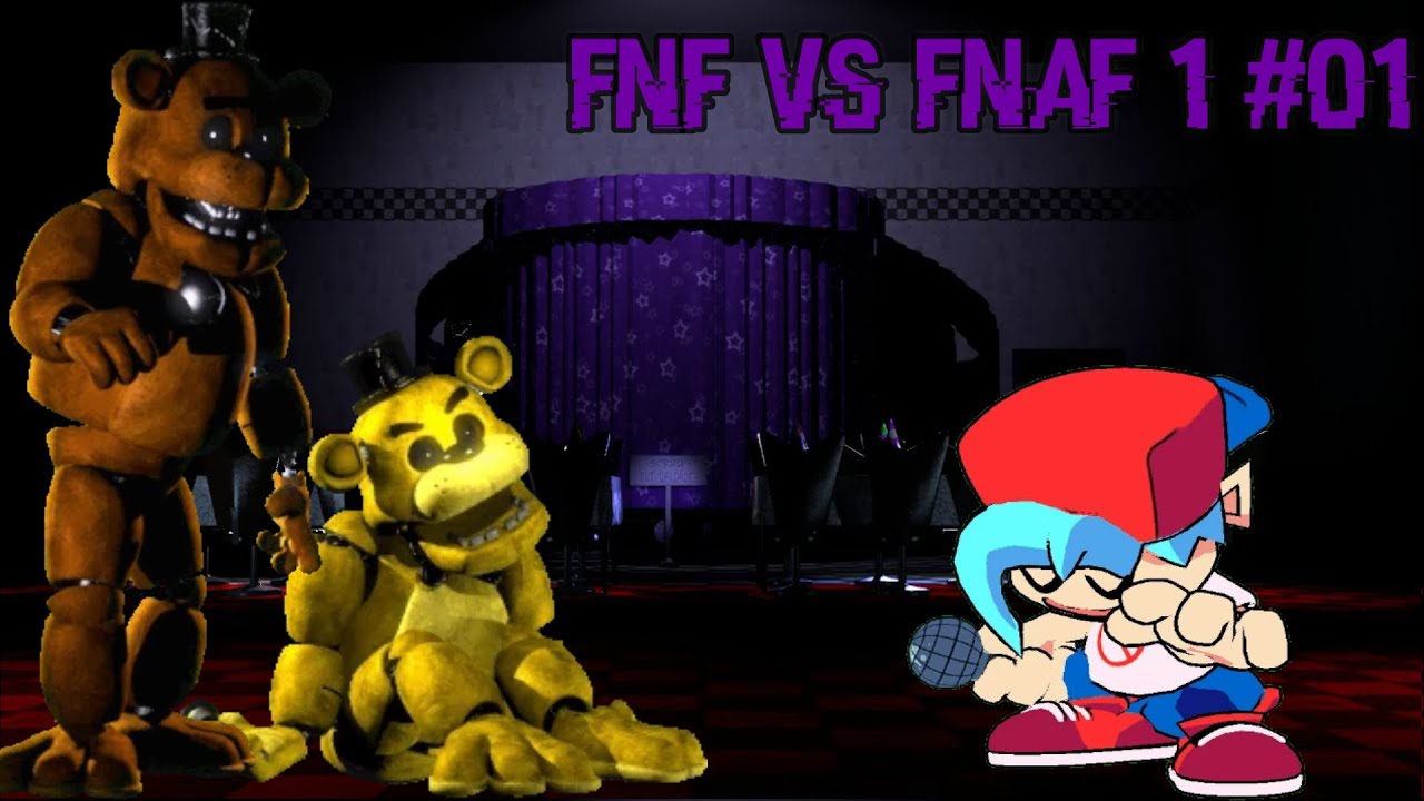 FNAF NO FRIDAY NIGHT FUNKIN!!! FNF VS Five Nights at Freddy's 1 #01 ...