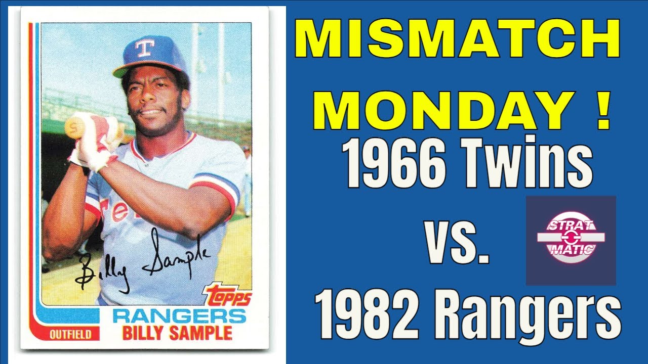 MISMATCH MONDAY! Can the 1982 Rangers beat the 1966 Twins? - YouTube