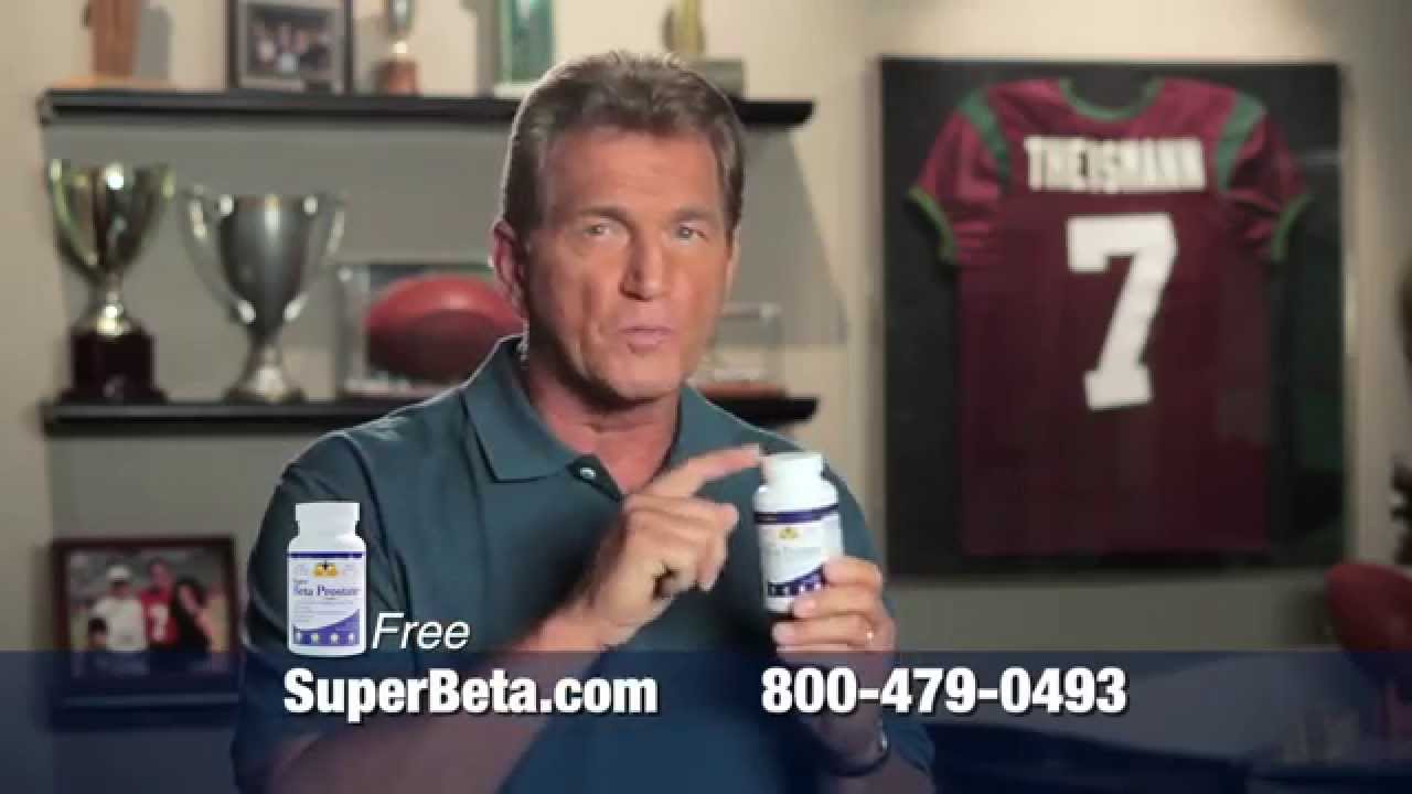 Super Beta Prostate featuring Joe Theismann - YouTube