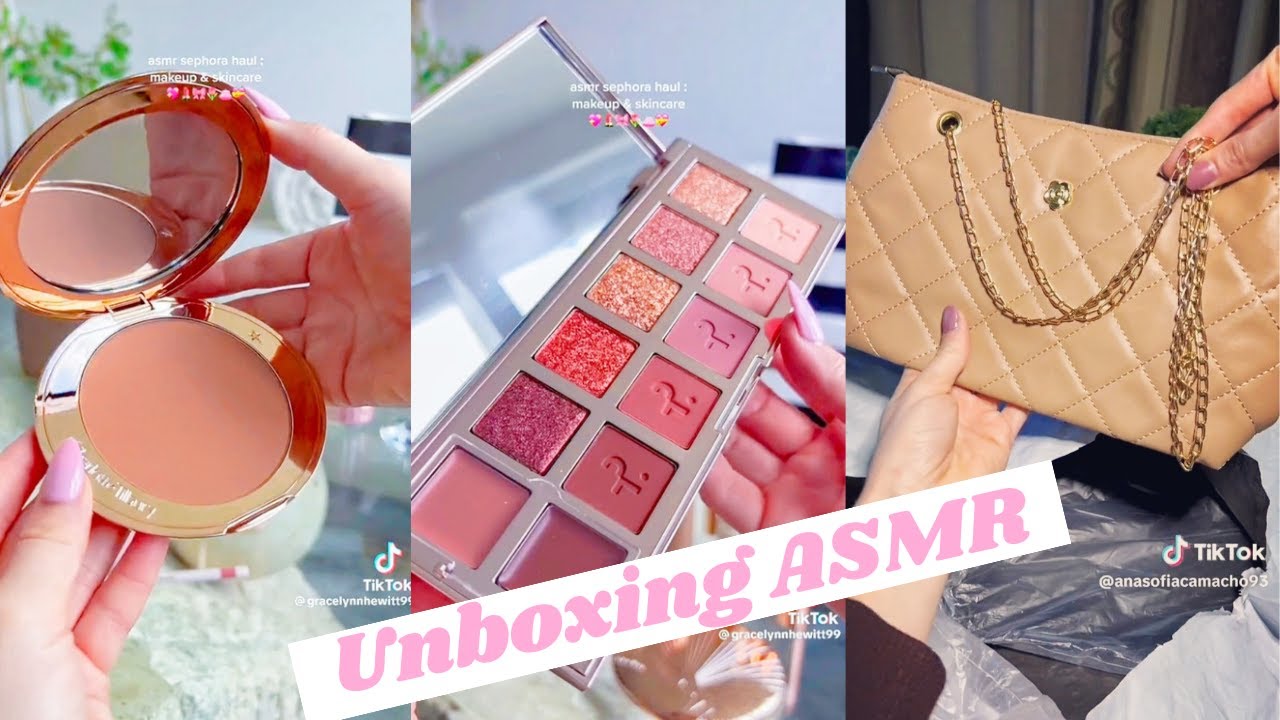ASMR Unboxing | Shein Haul | Sephora Package Unboxing - YouTube