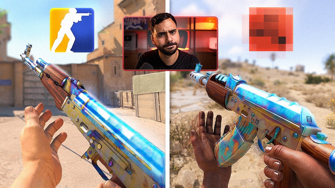 E agora VALVE? AK Blue Gem é COPIADA por outro jogo GIGANTE (ficou ...