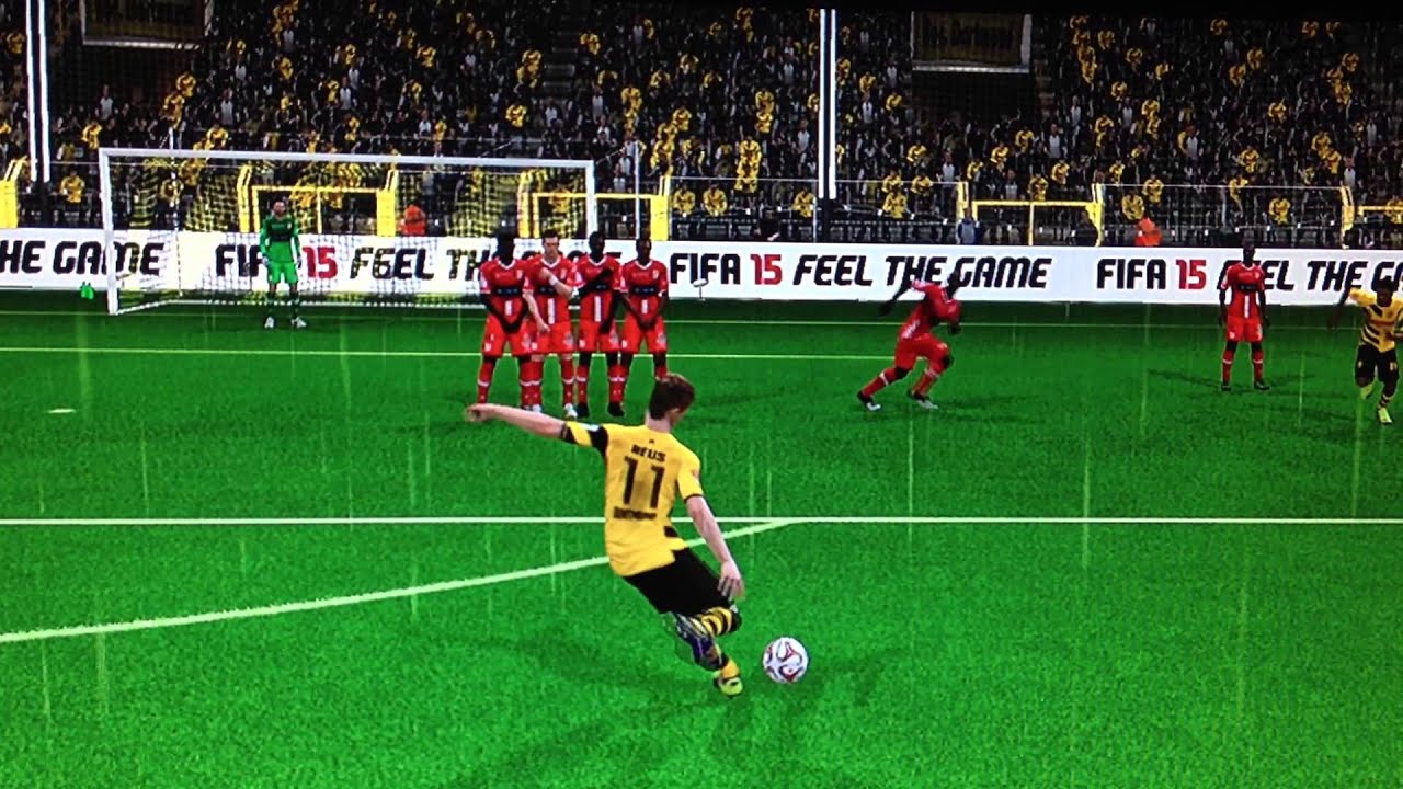 Golaço Marco Reus Fifa 15 - YouTube