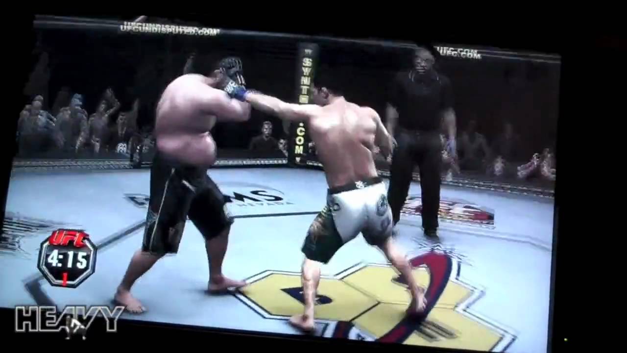 THQ UFC Undisputed 2010 video game release party - YouTube