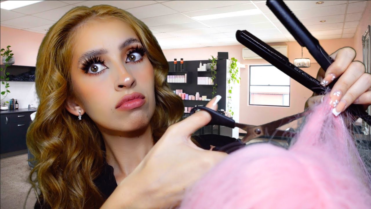 ASMR | LA ESTILISTA INEXPERTA TE ARRUINA EL CABELLO 💇🏼‍♀️😱 | ROLEPLAY EN ESPAÑOL - YouTube