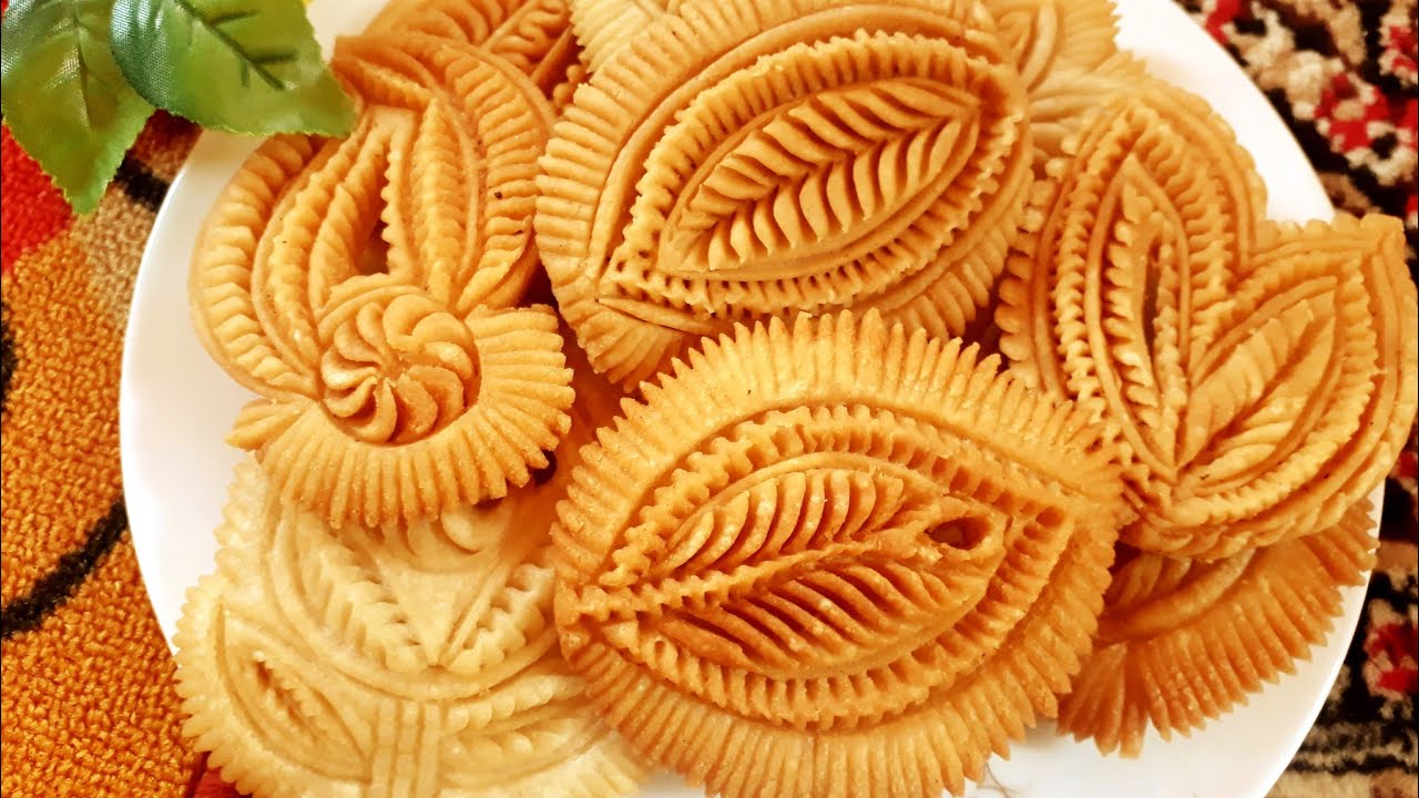 How to make nokshi pitha design,No:112/ Flower cake design, - YouTube