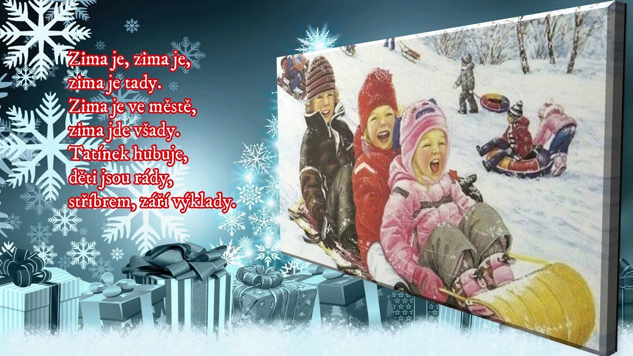 Zima zima zima zima, Hana Zagorová + text - YouTube