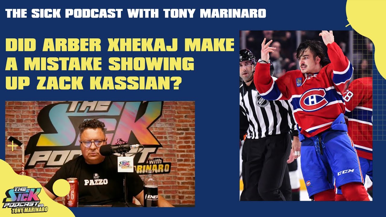 Did Arber Xhekaj Make A Mistake Showing Up Zack Kassian? - YouTube