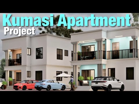 Building In Ghana 🇬🇭 | Kumasi 2 Bedroom House | Decking Work | Building ...
