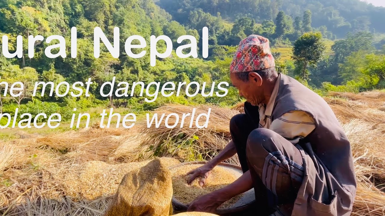 Rural Nepal pure village life in Nepal countryside khotang Nepal - YouTube