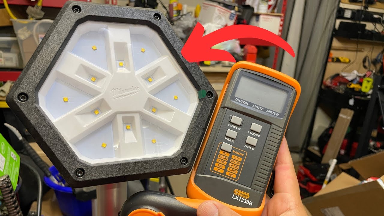 Milwaukee rocket light has the power of the sun? - YouTube