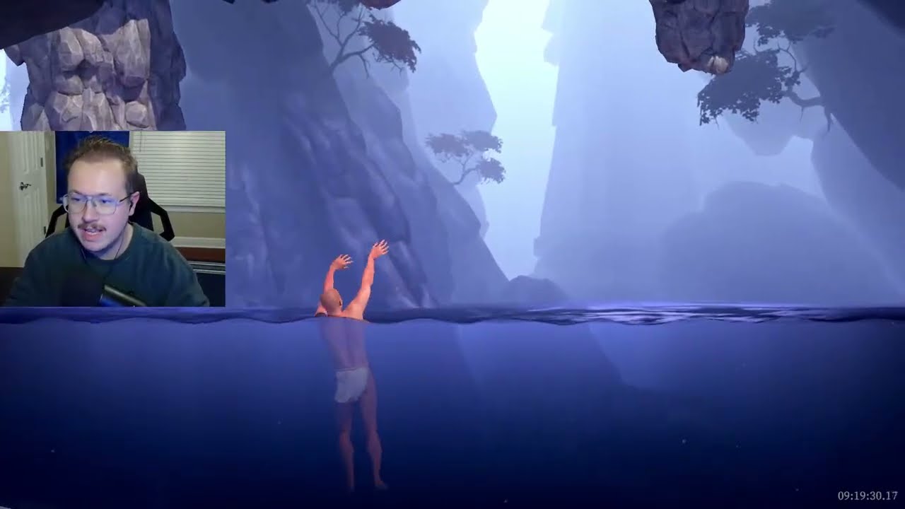 Shalom Brother! Reacting & Falling in A Difficult Game About Climbing ...