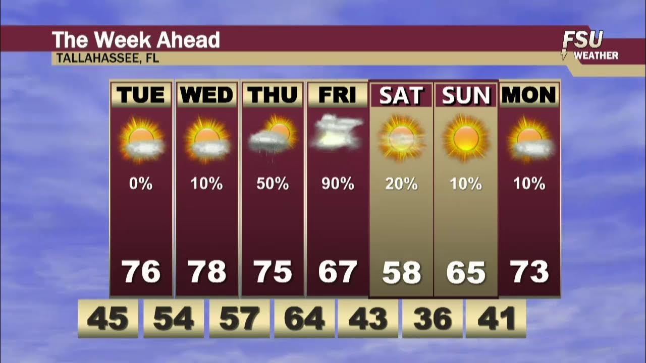 FSU Weather - Monday, February 6, 2023 - YouTube