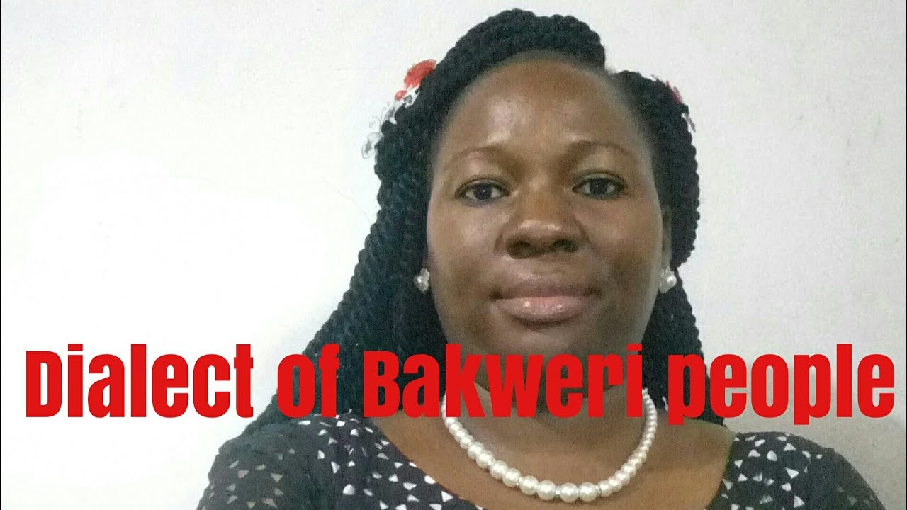 Bakweri dialect tutorials from a real coach/Audio version/ABC. - YouTube