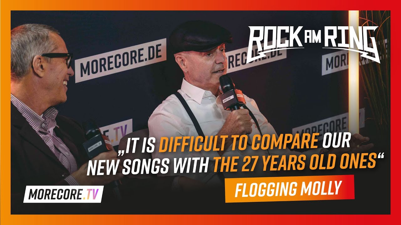 Flogging Molly Interview: "It's difficult to compare new songs with old ...