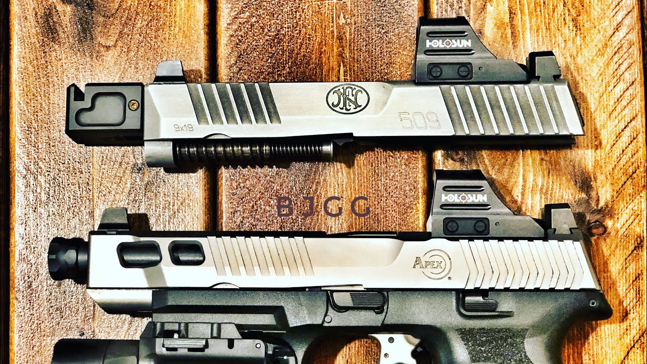 1st Look / Test : New Apex 5.00” FN 509 Slide / Long Boy Engage🔥 - YouTube
